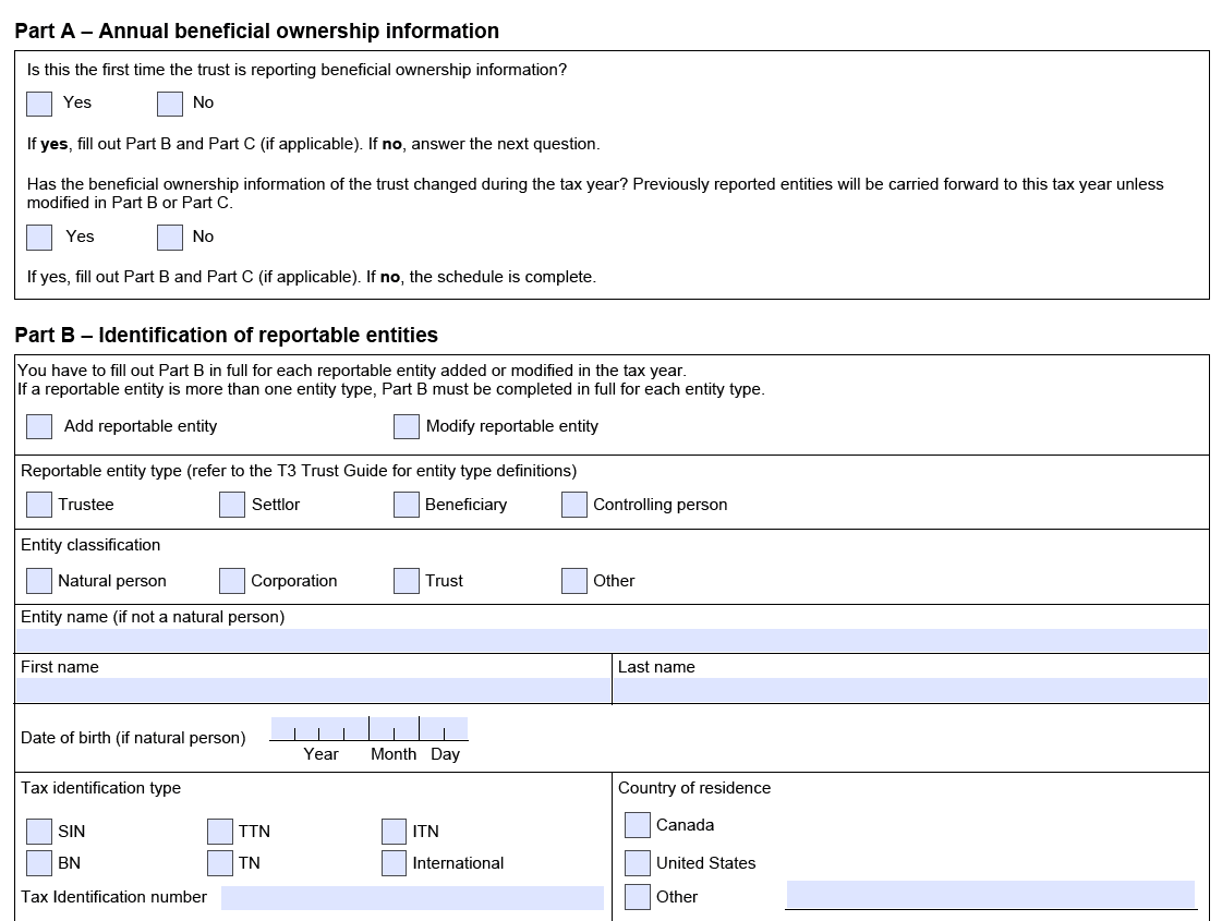 Bare Trust T3 Returns - New Rules and Compliance Guidance
